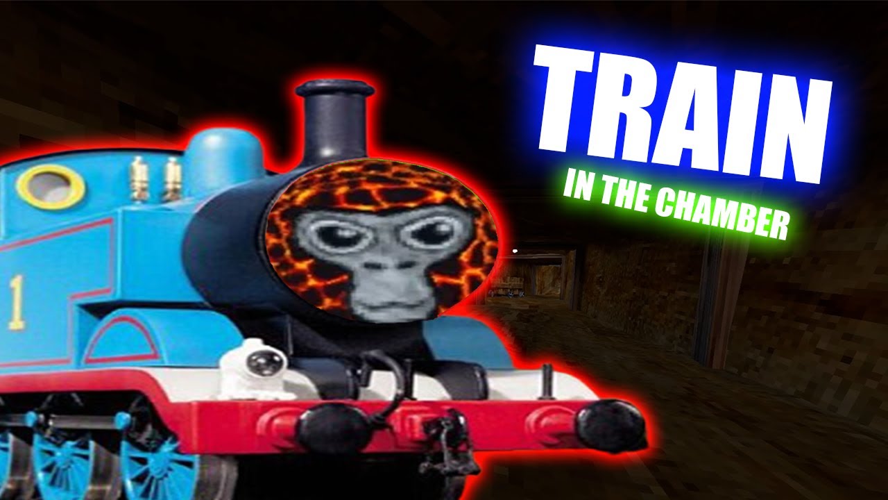 RUN FROM THE TRAIN! | Gorilla Tag | 9 In The Chamber | PART 1 - YouTube