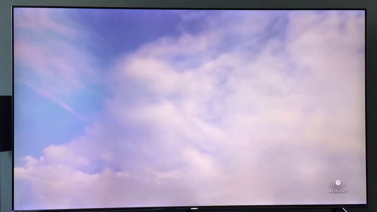 UE65KS7000 dirty screen effect / vertical banding - YouTube