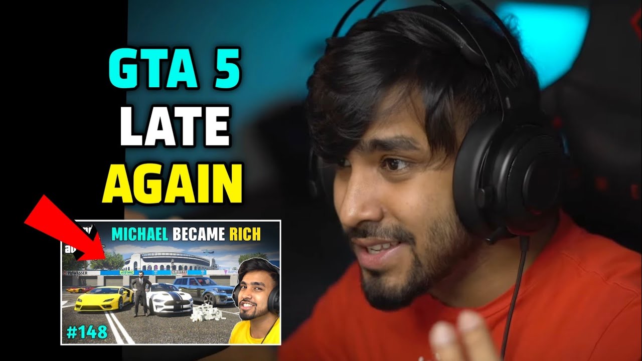 TECHNO GAMERZ GTA 5 VIDEO LATE AGAIN | TECHNO GAMERZ | UJJWAL GAMER ...