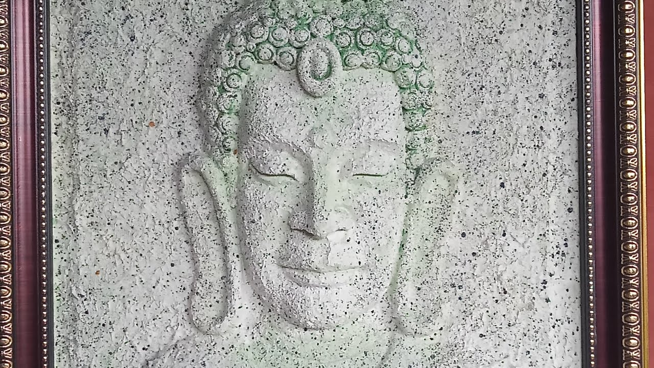 How to make Gautam Buddha with clay/Buddha sculpture/Easy clay Buddha ...