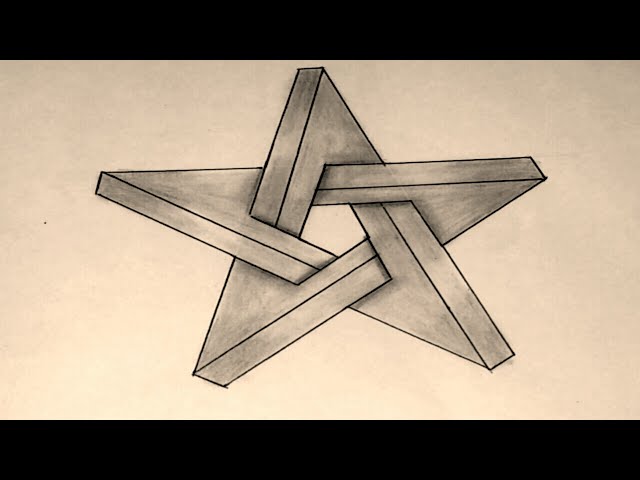 Impossible Star Drawing