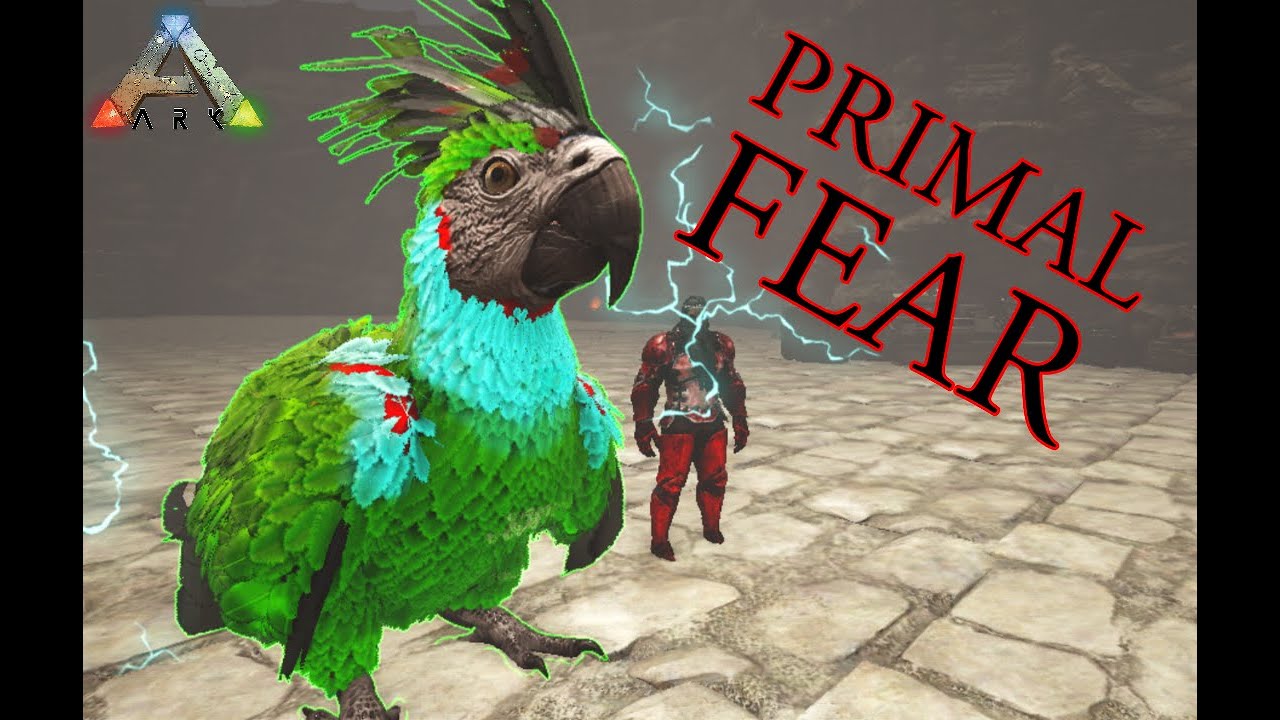 Ark Survival Primal Fear Ep3: First Elemental Tame - YouTube