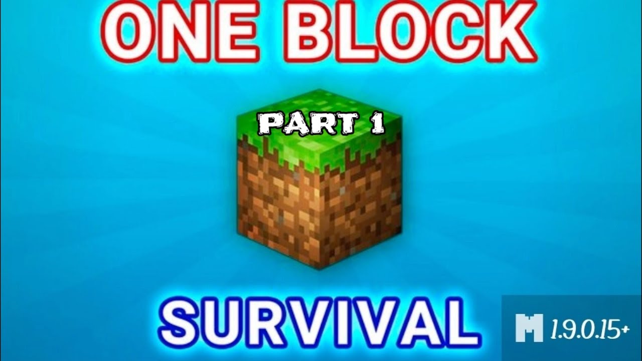 MINECRAFT | One block😋 | PART 1 | GAMEPLAY TAMIL | TERRIFIC5 | T5MEDIA ...