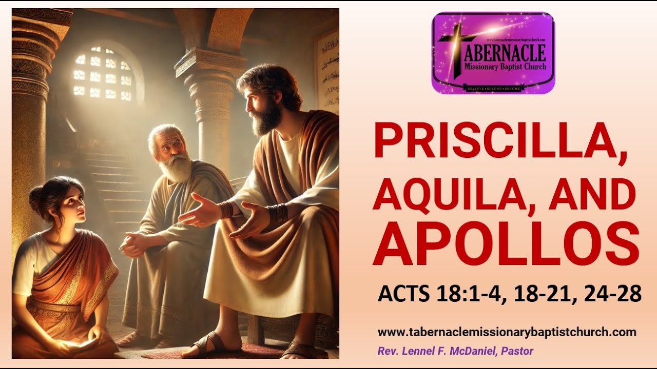 Sorry I Missed Sunday School Podcast - Priscilla, Aquila, and Apollos | Sunday School Lesson ...