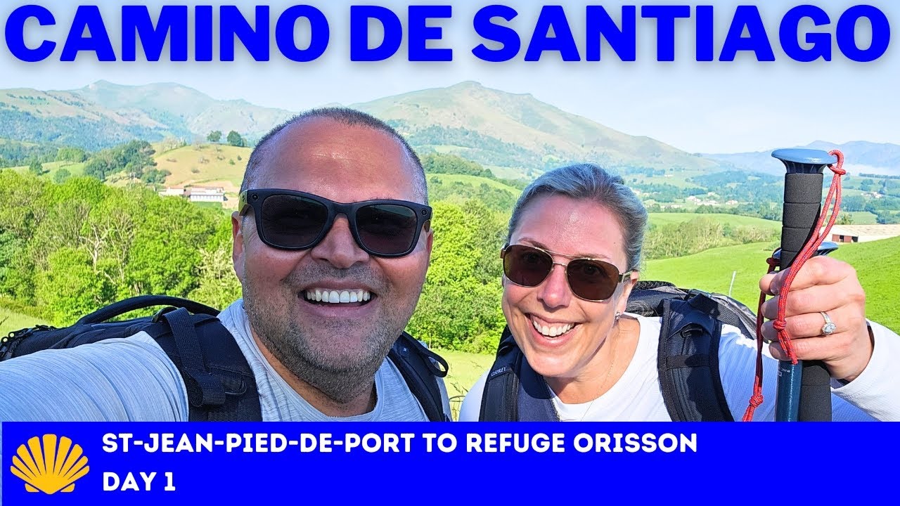 Camino de Santiago in two minutes - Day 01: Saint-Jean-Pied-de-Port to ...