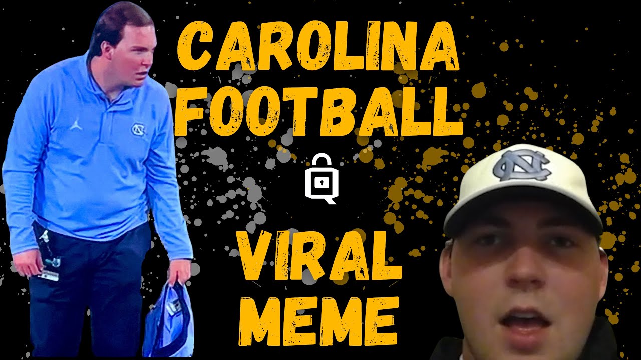 UNC FOOTBALL VIRAL MEME INTERVIEW - YouTube