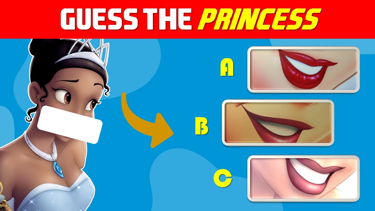 Guess the DISNEY PRINCESS by her Smile 😍 - YouTube