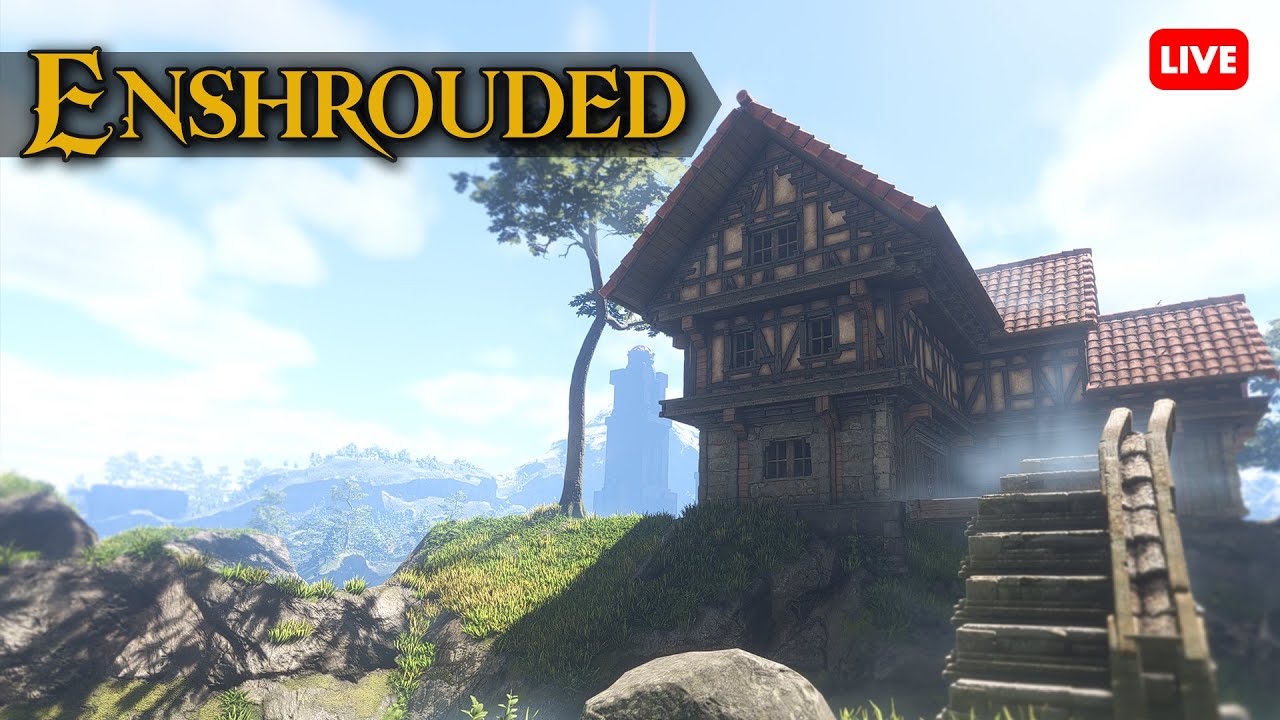 ENSHROUDED - Day 9 - Building a better home | Early Access | - YouTube