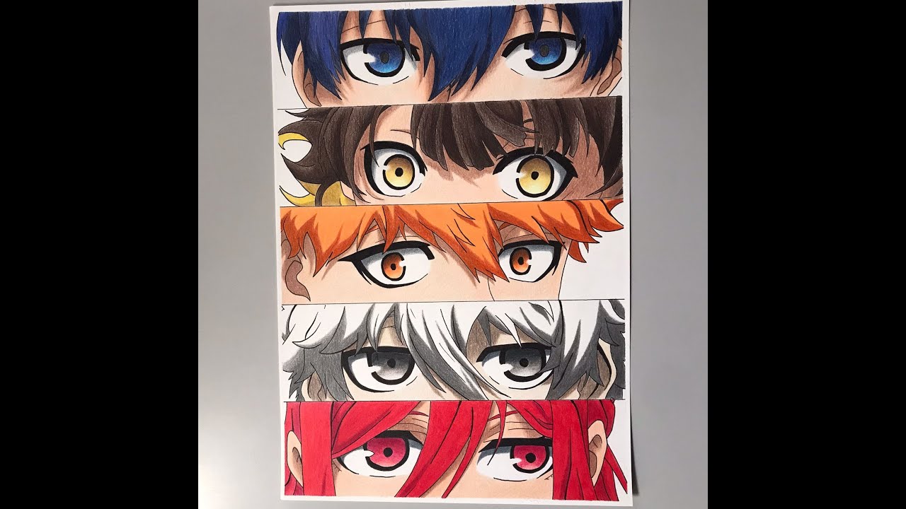 Speed Drawing Isagi,Bachira, Nagi, Chigiri & Kunigami - Blue Lock - YouTube