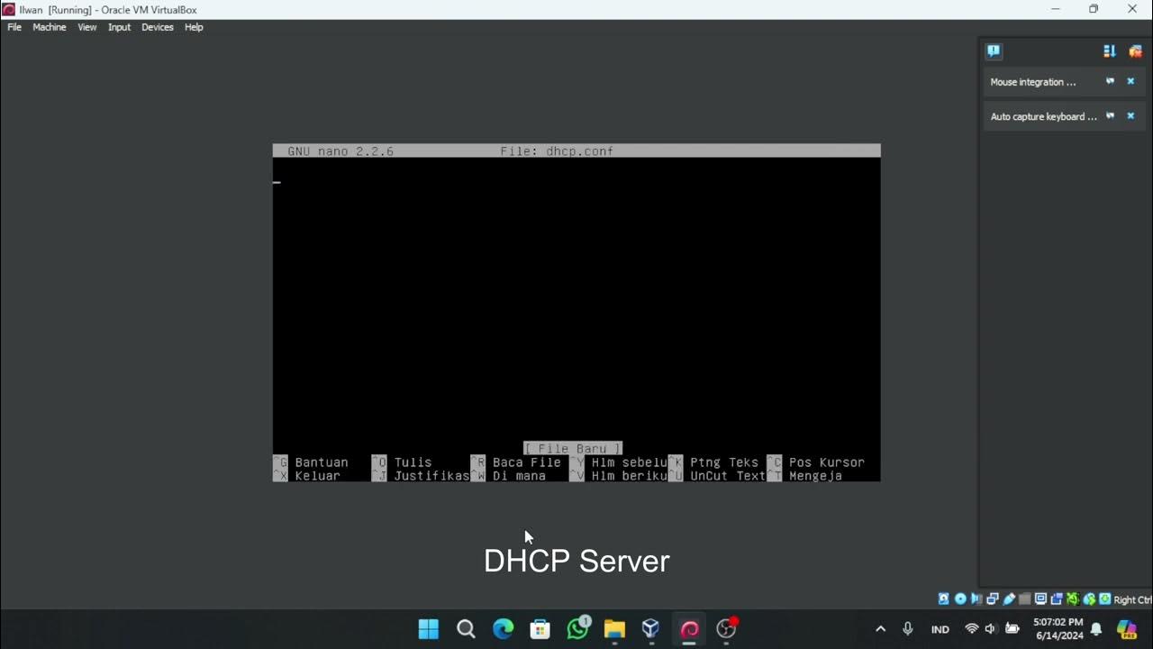 KONFIGURASI DNS SERVER, DHCP SERVER DAN WEB SERVER PADA LINUX DEBIAN 7 VIRTUAL BOX - YouTube
