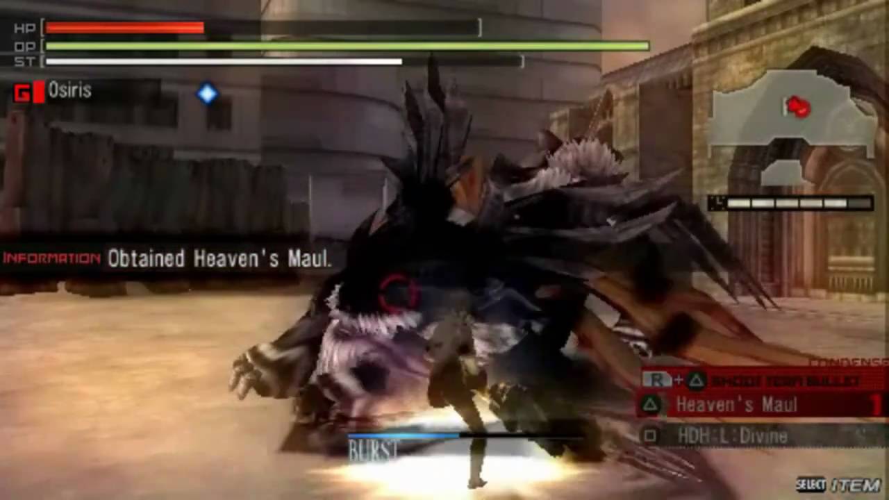 God Eater Burst - Dyaus Pita (SOLO) - YouTube