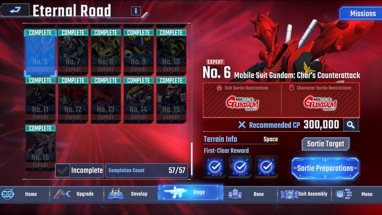 (New) G Eternal - Eternal Road 6 Development Units + 10 surviving units ...