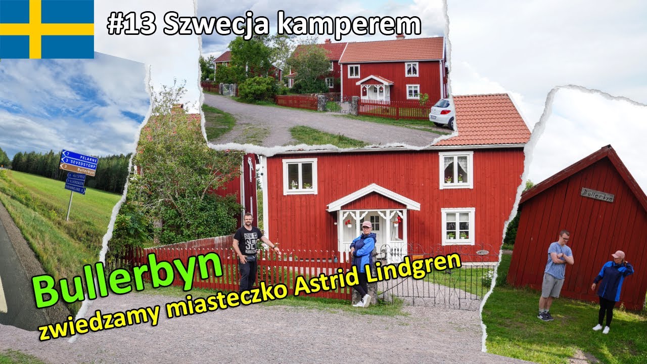 #13 Norwegia i Szwecja Kamperem - miasteczko Bullerbyn - YouTube