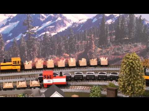 HOn30 MinitrainS - Model Train Layout - YouTube