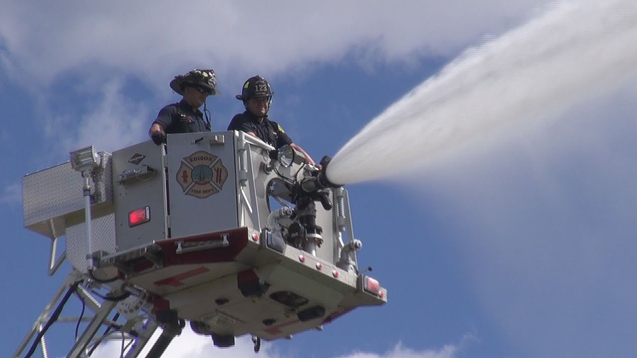 Edison Fire Department New Truck Training - YouTube