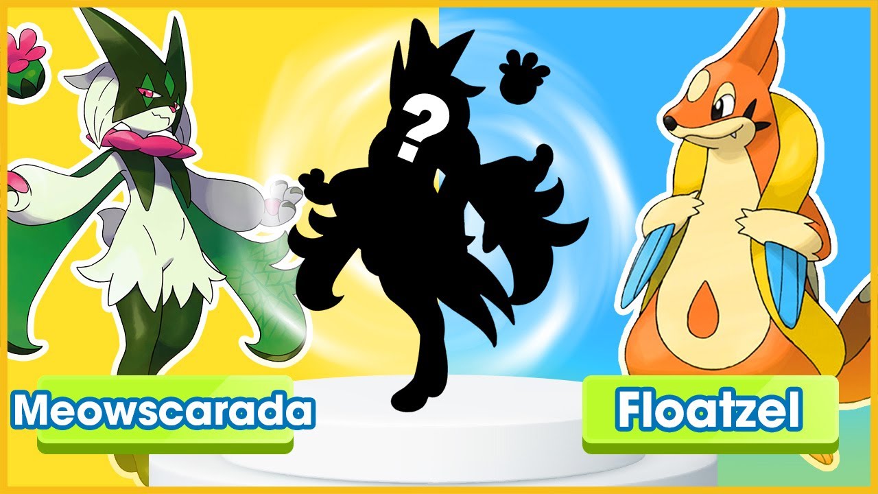 Pokemon Fusion | Meowscarada + Floatzel | pokemon infinite fusion ...