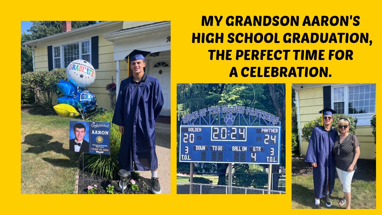 CONGRATULATIONS to my Grandson AARON on graduating from Pequannock High ...