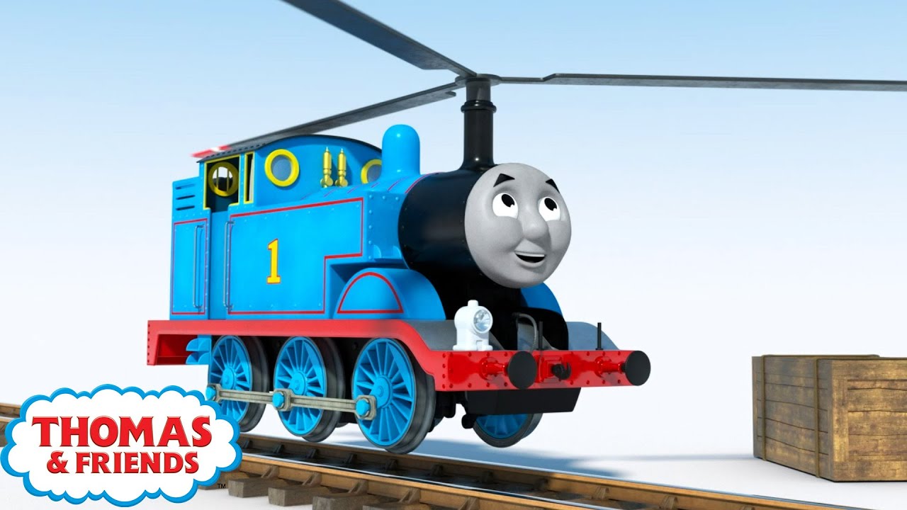 Kereta Thomas & Friends | Thomas si Helikopter | Kereta Api | Animasi ...