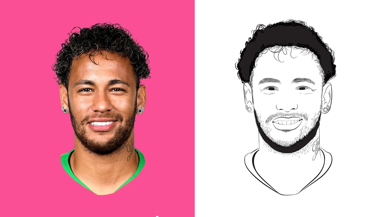 How to create cartoon sketch with or without draw tab - YouTube