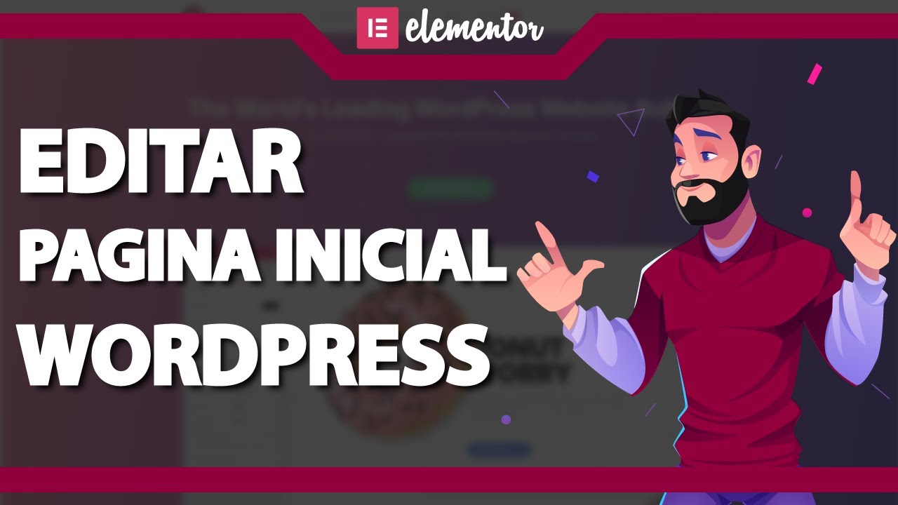 ELEMENTOR: Editar Pagina Inicial no WordPress (Rápido e Fácil) 2023 - YouTube