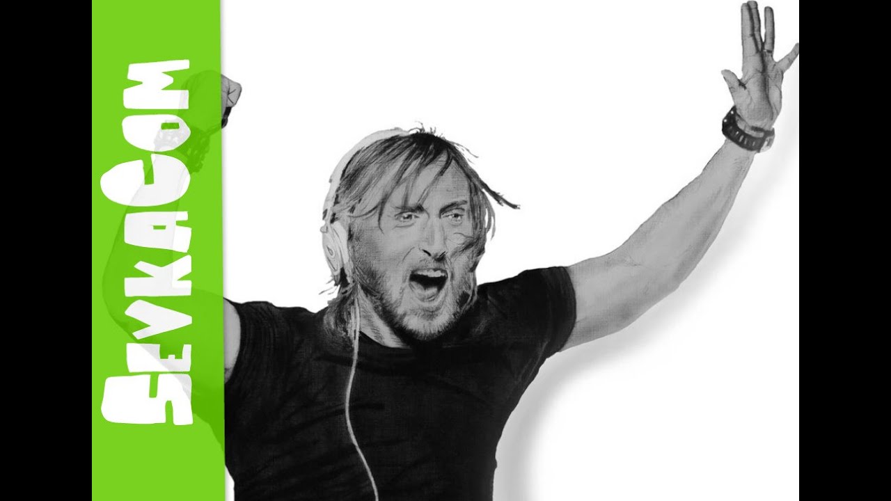 How to Draw Realistic Portrait of David Guetta - YouTube