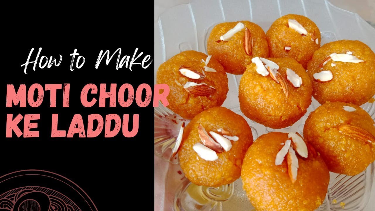 Moti choor ke laddu bnany ka tareeka😋 || easiest recipe || by daily ...