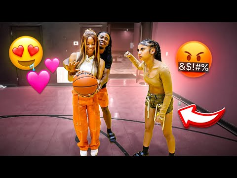 OVERLY FLIRTING WITH JAYLON IN FRONT OF ASYA ! **GONE WRONG**