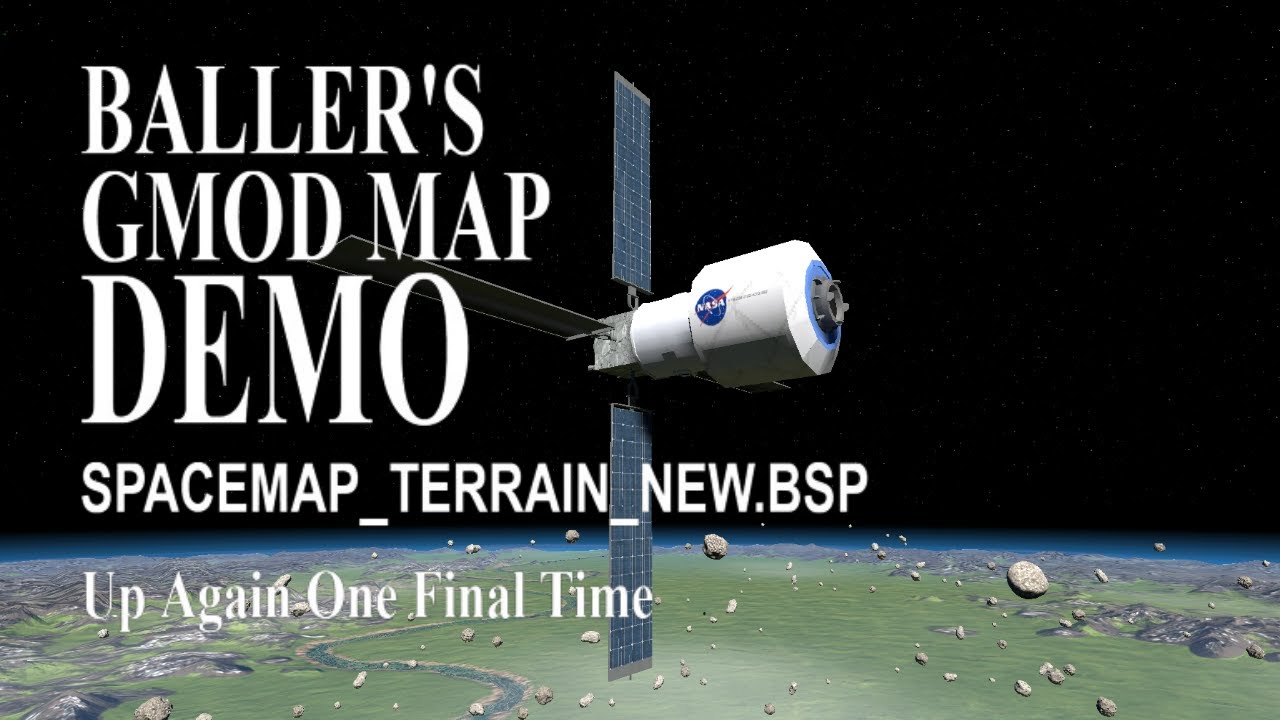 Baller's Gmod Map Demo: spacemap_terrain_new.bsp - YouTube