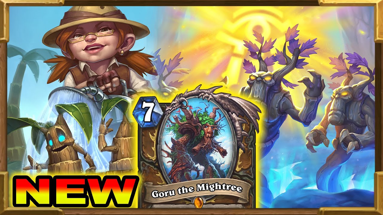 Hearthstone: New Token Treant Druid With Goru the Mightree and ...
