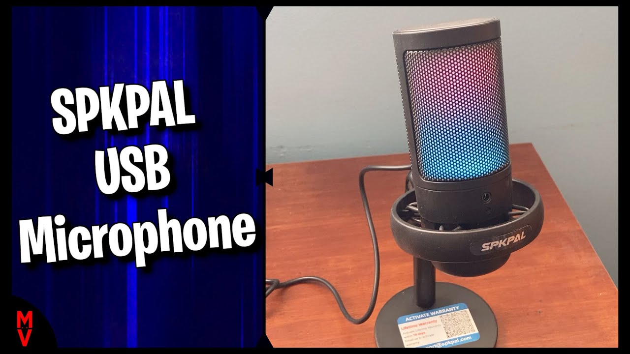 Spkpal USB Microphone || MumblesVideos Product Review - YouTube