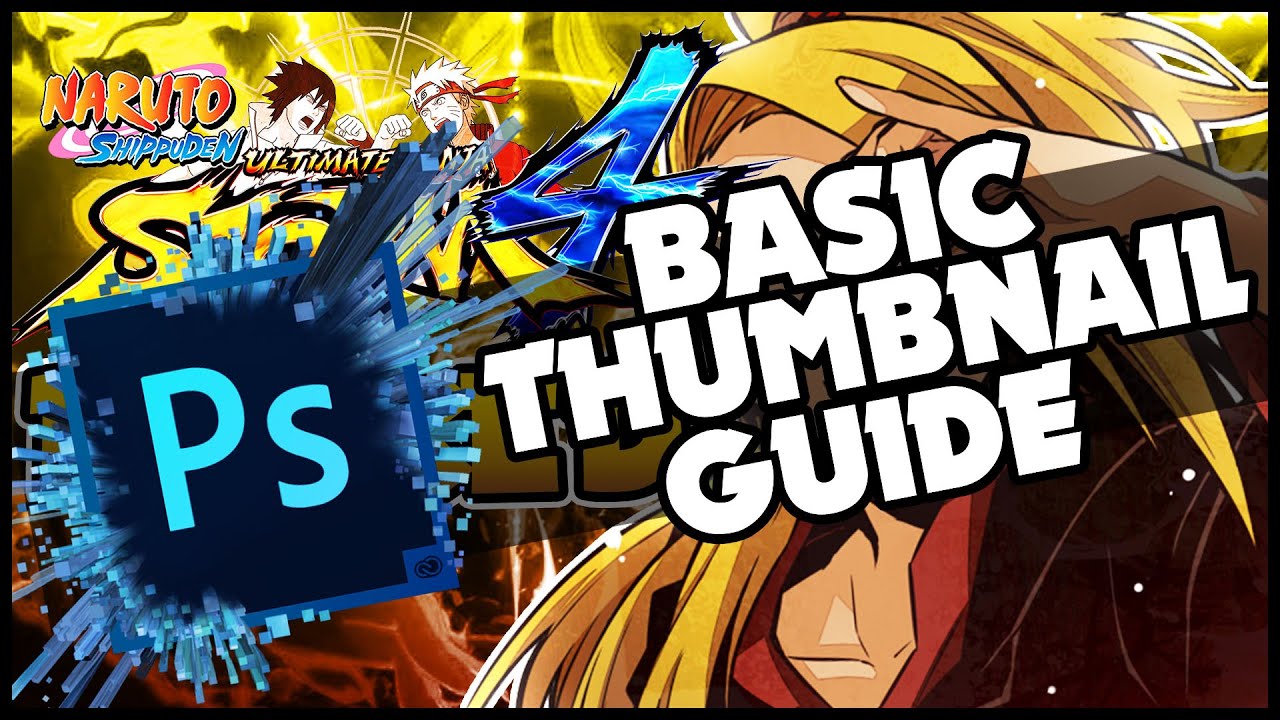 •PHOTOSHOP TUTORIAL: HOW TO MAKE A GOOD BASIC THUMBNAIL GUIDE• - YouTube