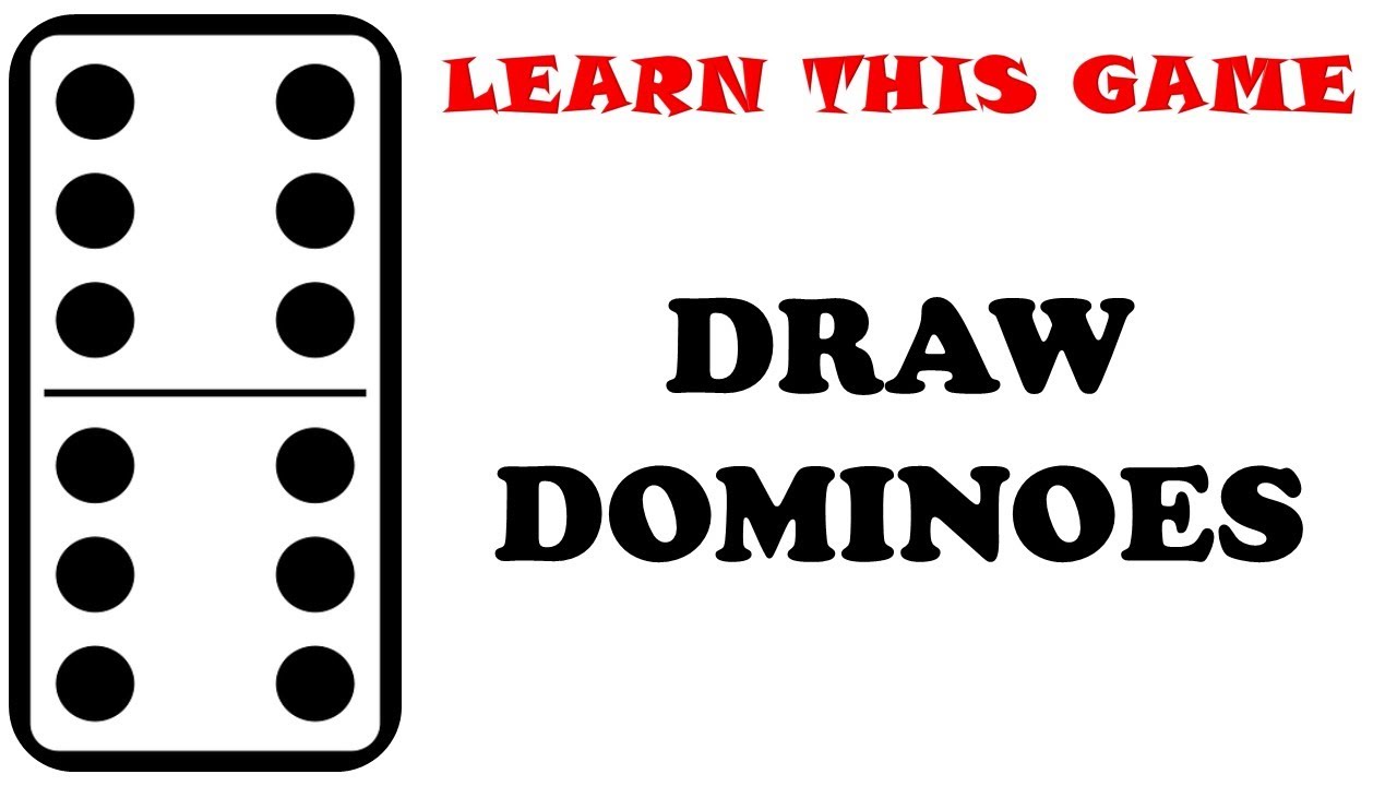 How To Play: DRAW DOMINOES - YouTube