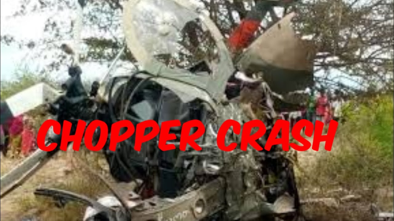 CHOPPER CRASH~ VIEW ON CDF CHOPPER ACCIDENT - YouTube