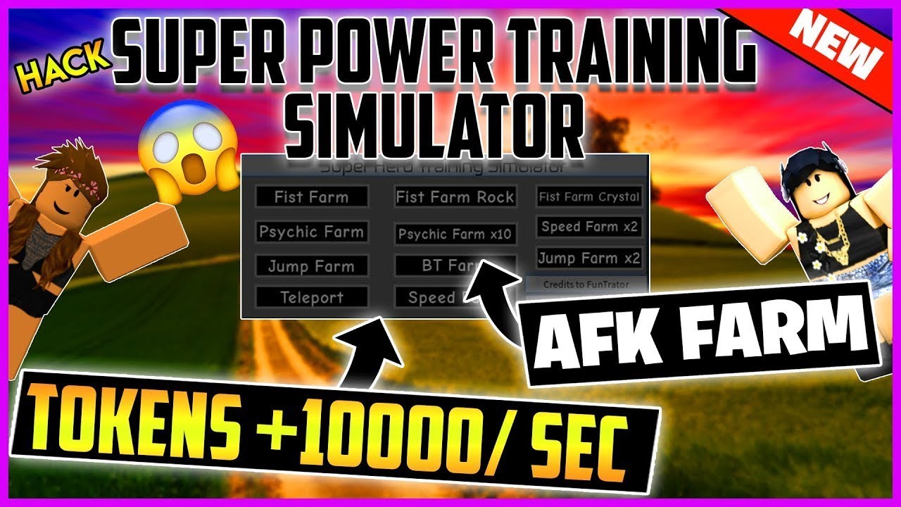 SUPER POWER TRAINING SIM OP SCRIPT! AUTO FARM, INSTANT TP AND MORE ...