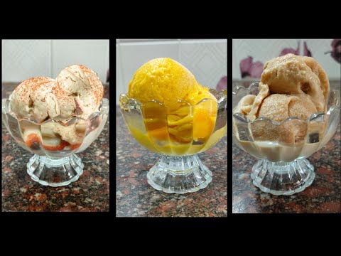Chilli Guava ice cream| Mango Ice cream| Masala Chai ice cream| Easy ...