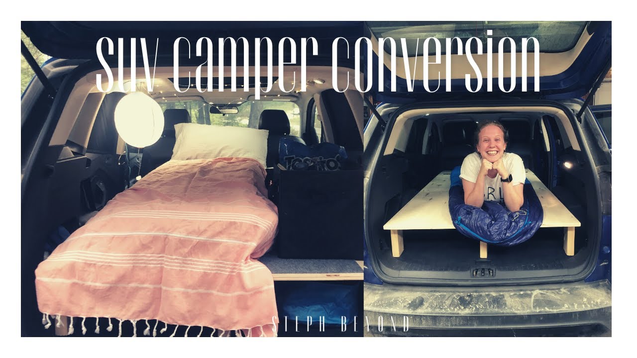 Ford Escape Camper Conversion | SUV Sleeping Platform (and still use ...