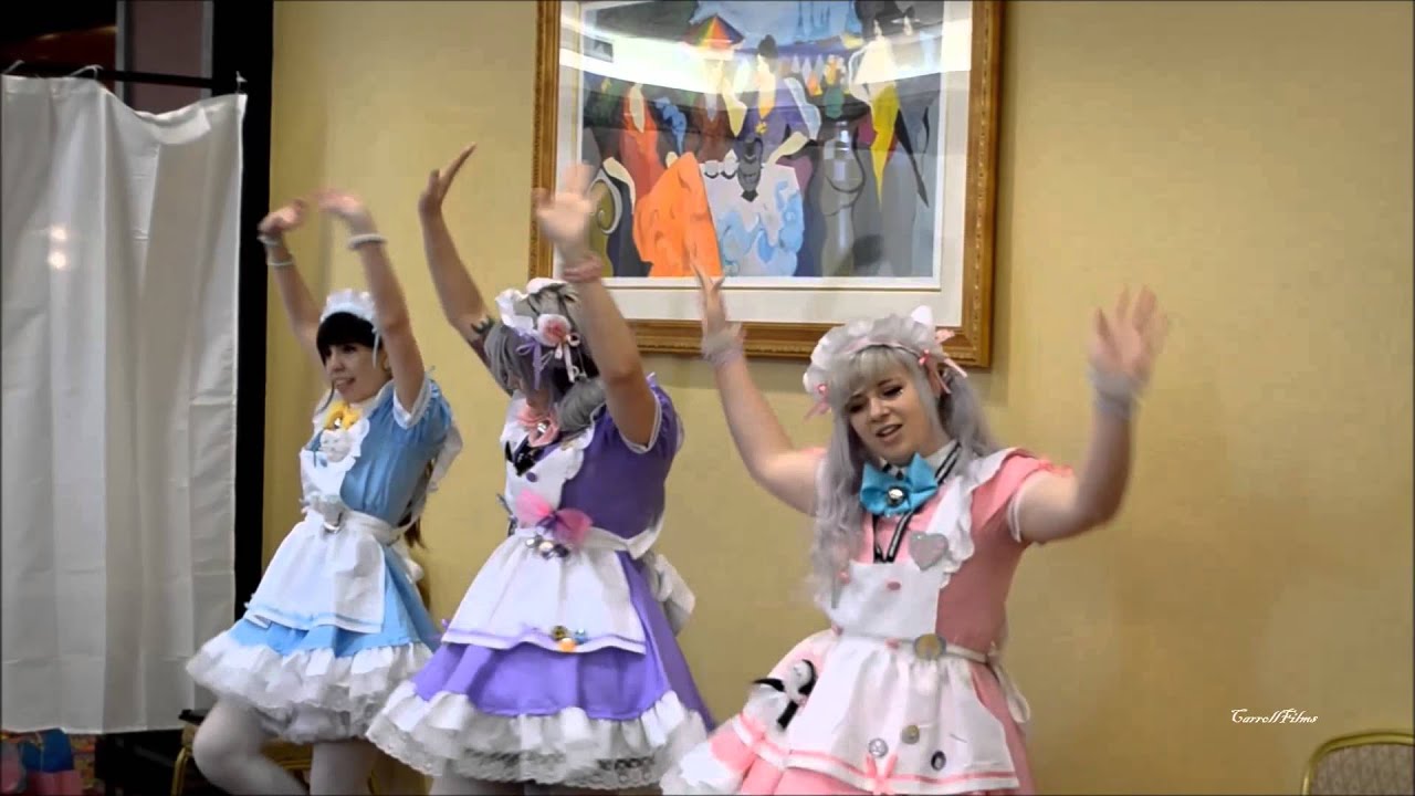 Anime Crossroads 2015 Neko Wo Kaburu Maid Café - YouTube