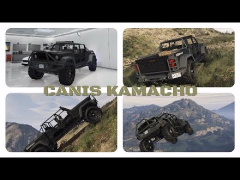 GTA 5 ONLINE | NEW VEHICLE customisation CANIS KAMACHO!!! |EPISODE 16 ...