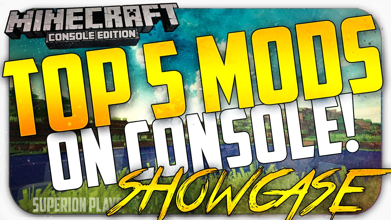 Minecraft Console: Top 5 MODS! - Working Command Blocks, Ride ...