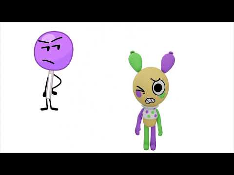 asdfmovie 15 clown scene (BFDI and Dandy's world animation) - YouTube
