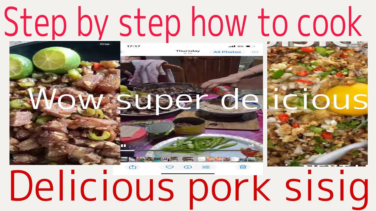 Step-by-Step: How to Cook Pork Sisig - YouTube