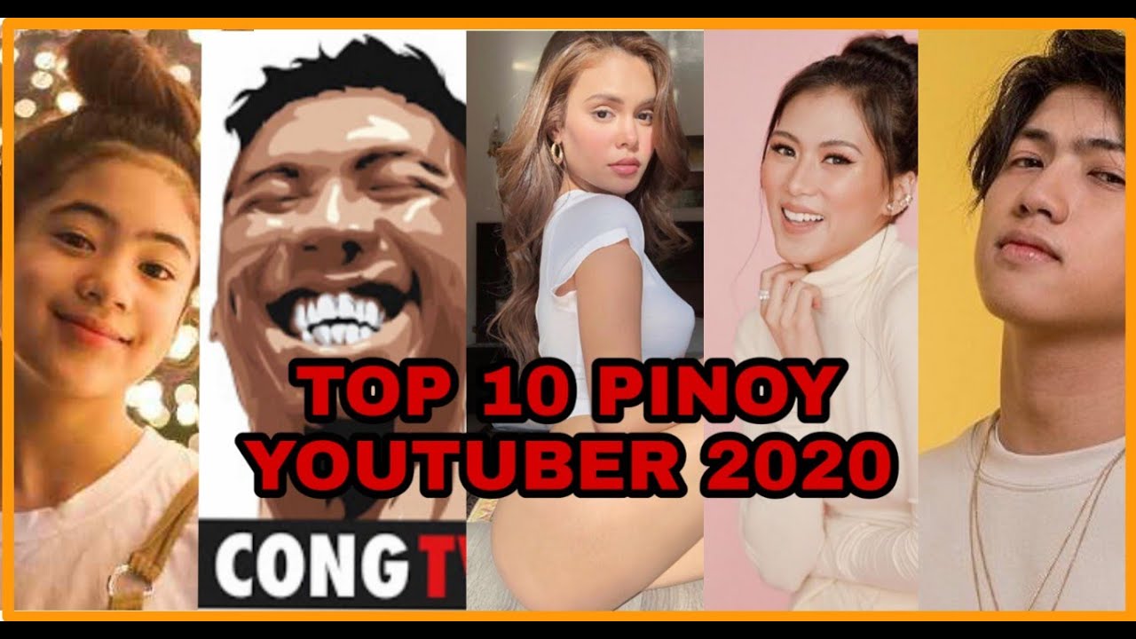 TOP 10 PINOY YOUTUBERS IN THE PHILPPINES 2020 - YouTube