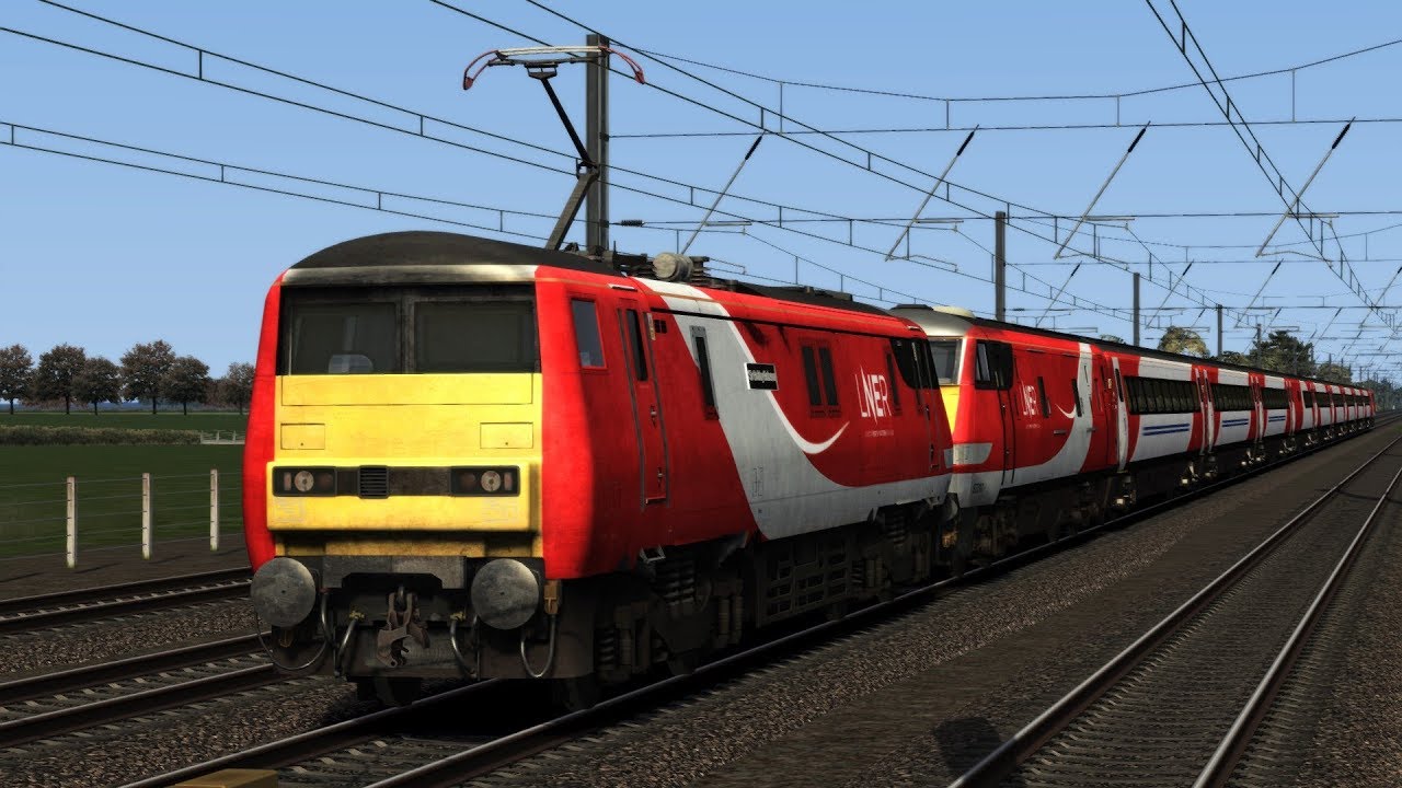 TS2019: Glasgow Central - London KIngs Cross - Class 91 (Blunt end ...