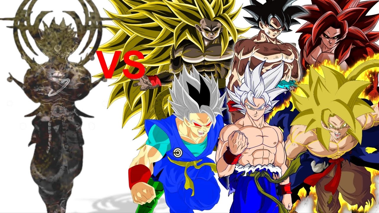 Ultimate Form ISSHOUSHIN Stone Statue VS All VERSIONS Of GOKU | POWER ...