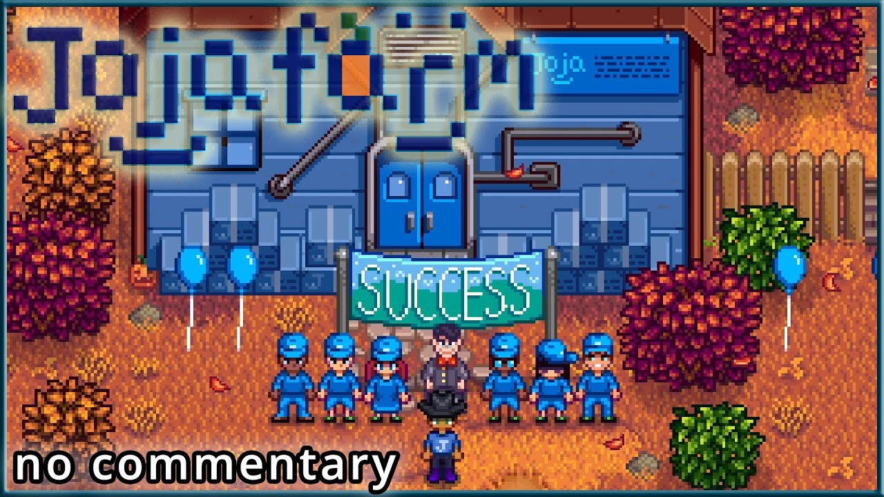 Joja Farm 78 :: Joja Co. Member of the Year - YouTube