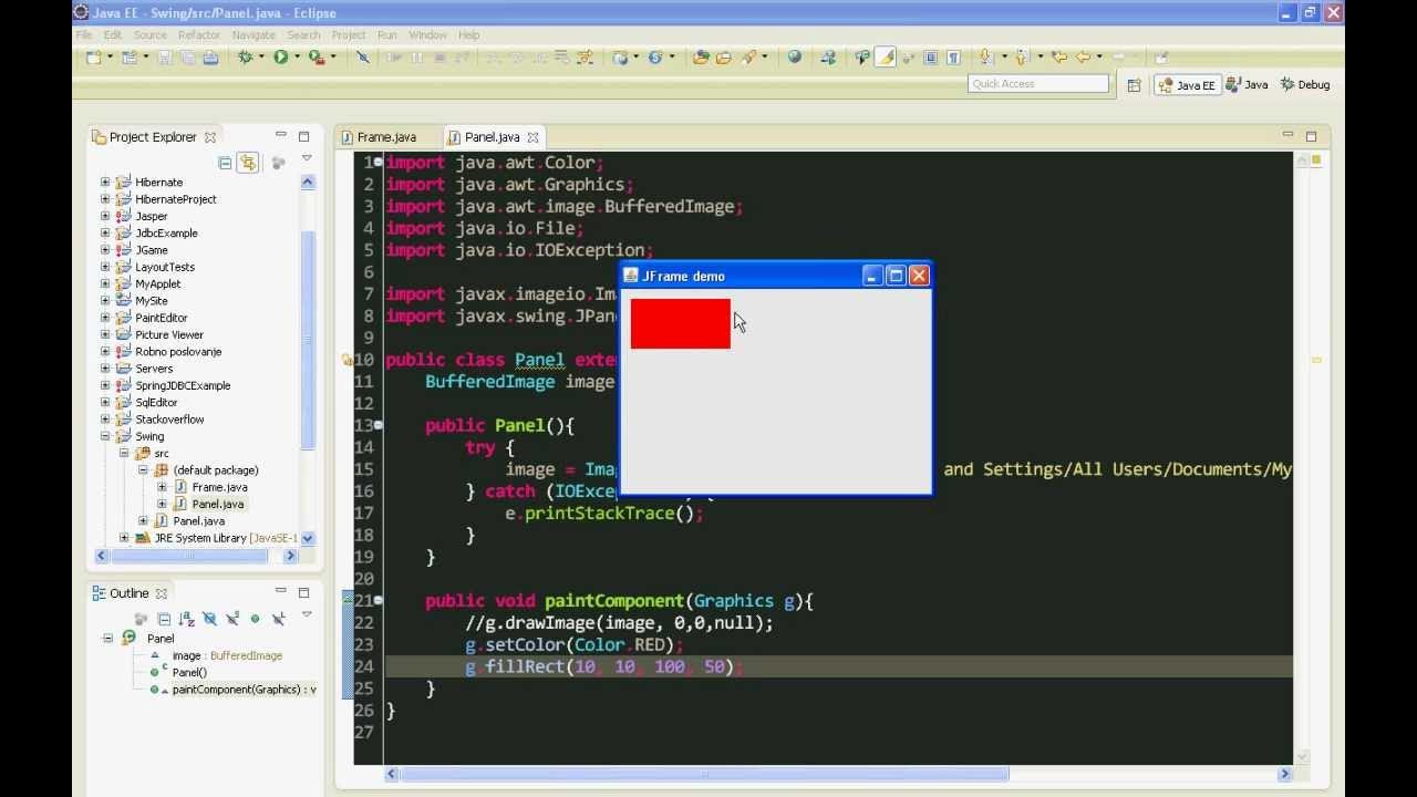 Java swing GUI tutorial #2: JPanel - YouTube