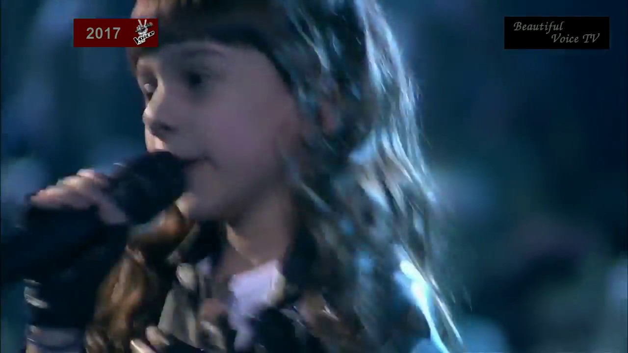 Eva. 'I Was Made for Lovin’ You'. Finale - The Voice Kids Russia 2017 ...