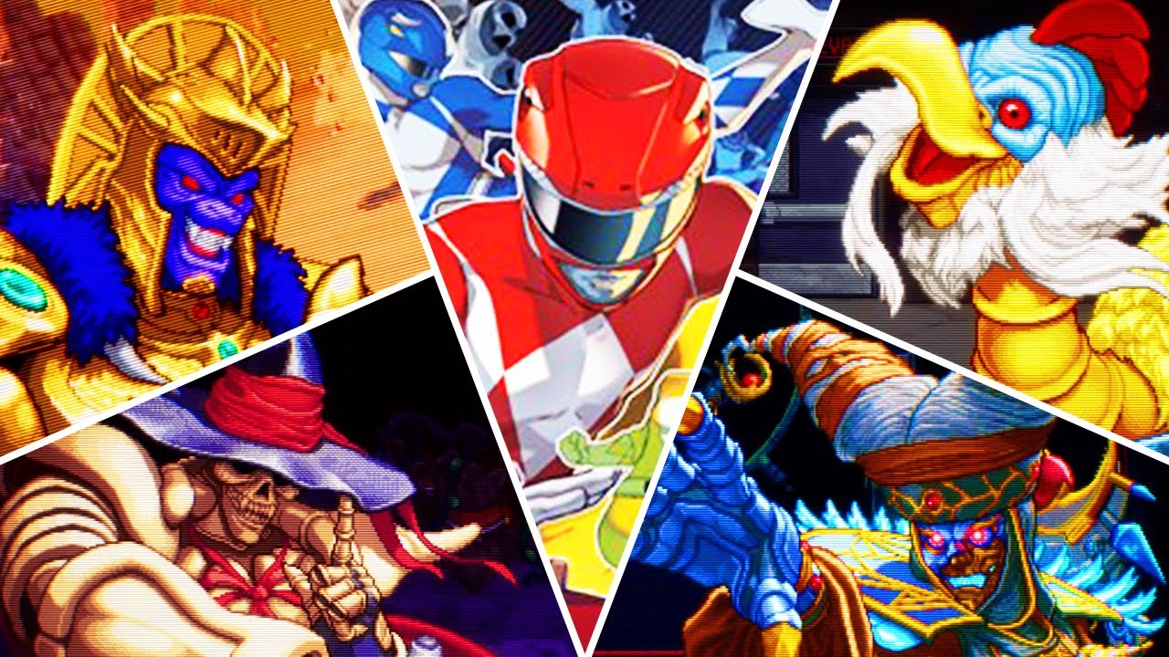 Mighty Morphin Power Rangers: Rita's Rewind ALL BOSSES [4K 60FPS] - YouTube