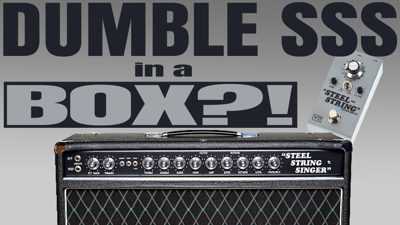VERTEX STEEL STRING MKII - Dumble Steel String Singer in a BOX?! - YouTube
