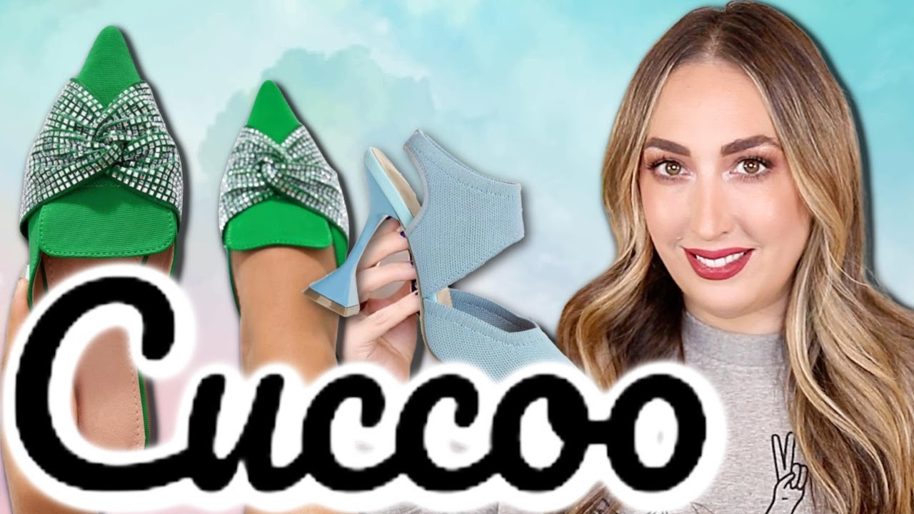 Spring Shoe Haul | Cuccoo Shoe Try On Haul - YouTube